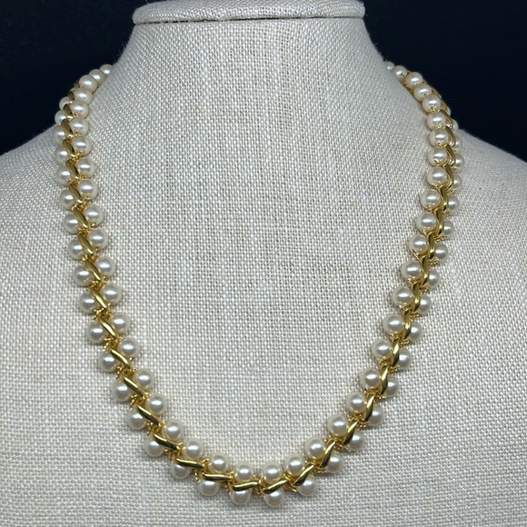 Napier | Jewelry | Vintage Napier Gold Plated Interwoven Rope Chain ...